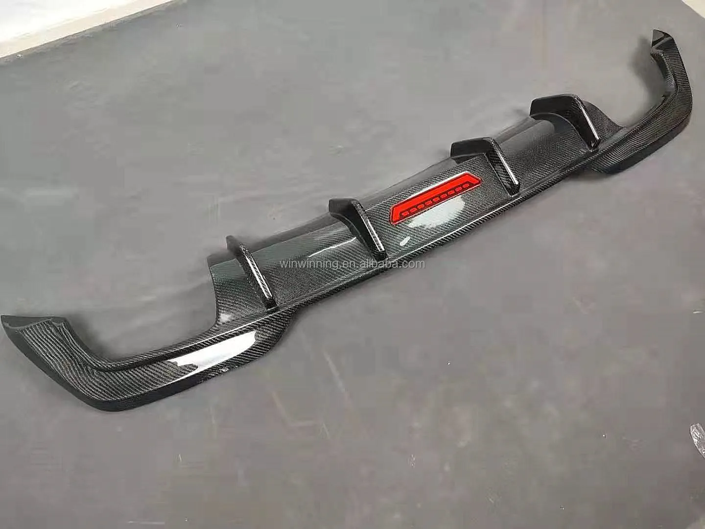 Takd Style Carbon Fiber Rear Diffuser for BMW 3 Series