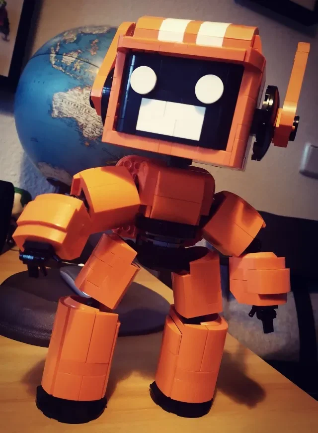 Diy K-vrc Love-death-robot Model Building Block Toy Creativity ...