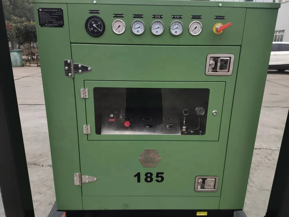 All Mechanical Type Atex Zone 2 Air Compressor Sullair 185CFM with DNV ...