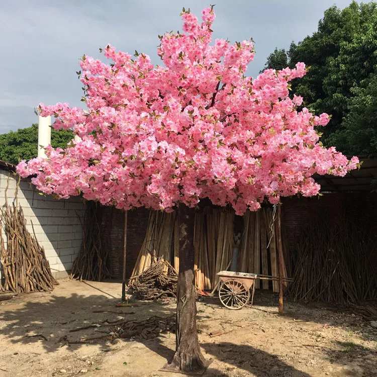 Artificial Tree Cherry Indoor Commercial Fake Sakura Trees Big White ...