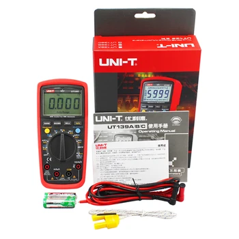 Uni-t Ut139c Unit Digital Multimeter Auto Range True Rms Meter ...
