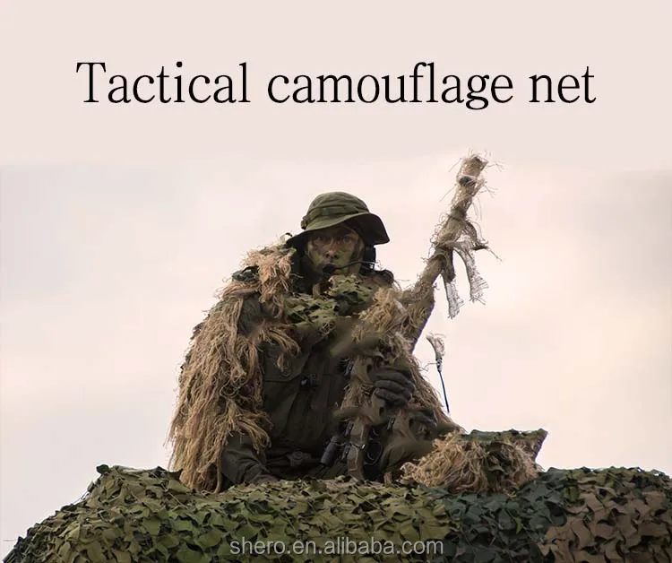 Camouflage Net - Tactical Netting for Outdoor 3D Shade