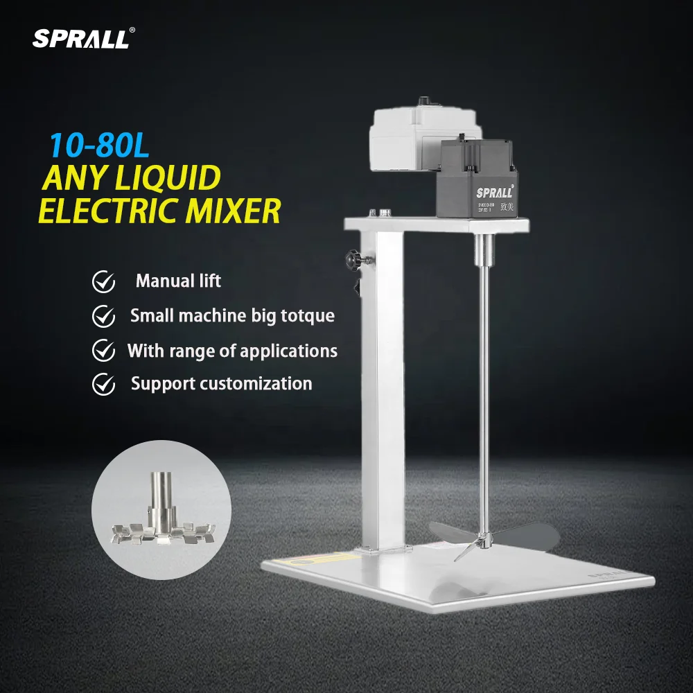 Alibaba.com: SPRALL Electric High Shear Overhead Stirrer for lab, paint ...