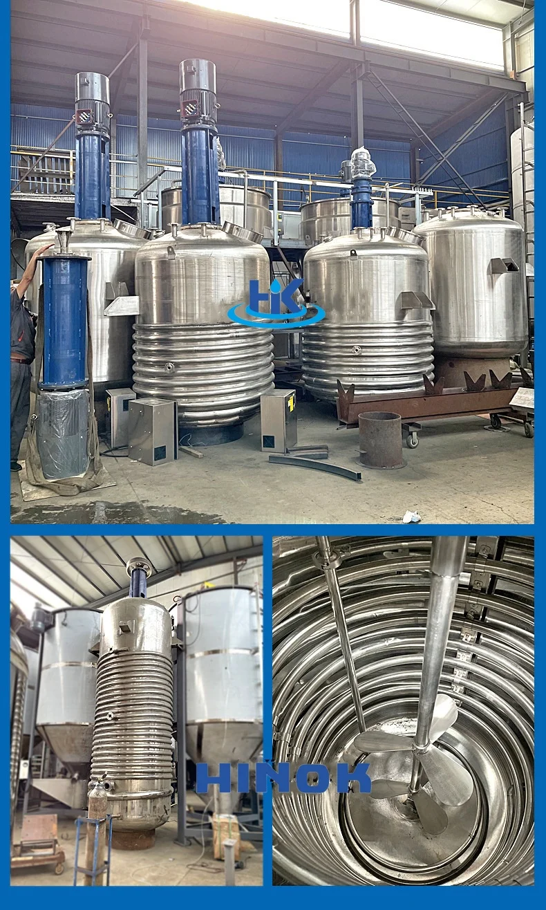 200-Liter Industrial Agitator SUS316L SUS304 Butter Separation Machine ...