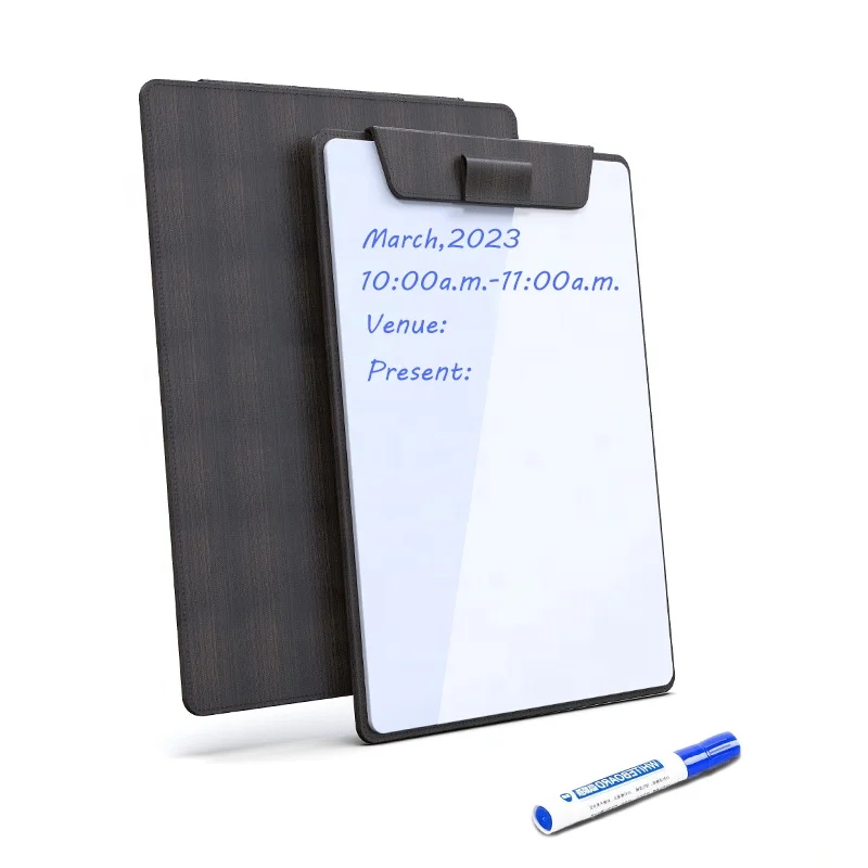 Memos Dry-erase Whiteboard Meeting Minutes Handheld Glass Whiteboard ...