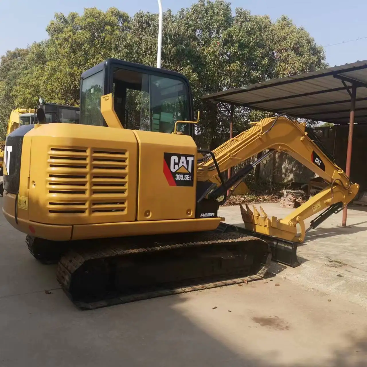 Used Cat 305.5e2 Small Mini Excavator Second Hand Cat 305.5e2 Excavator ...