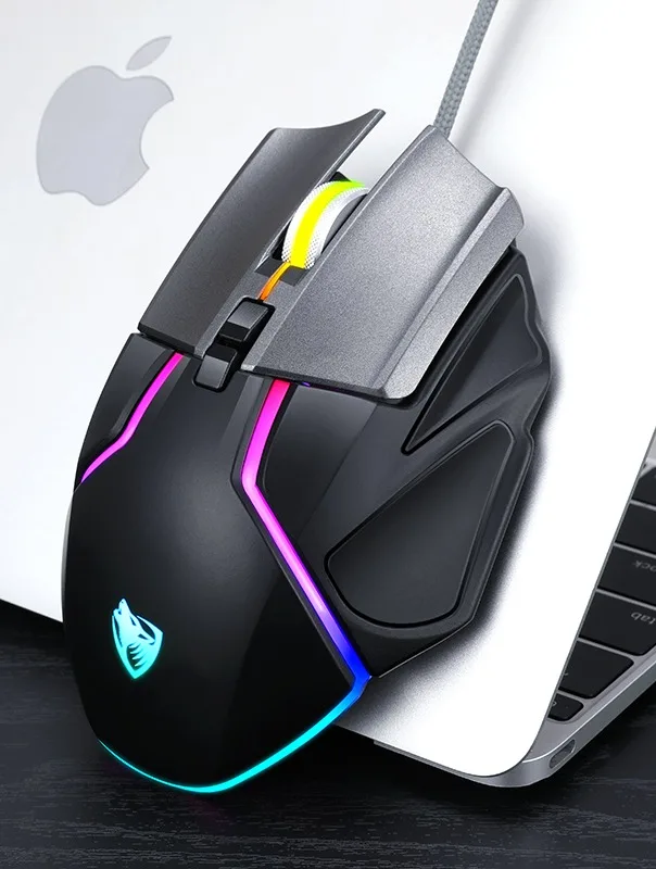Optical 2.4g Wired Gaming Mouse Usb Computer Rgb Backlit Mouse Gamer ...