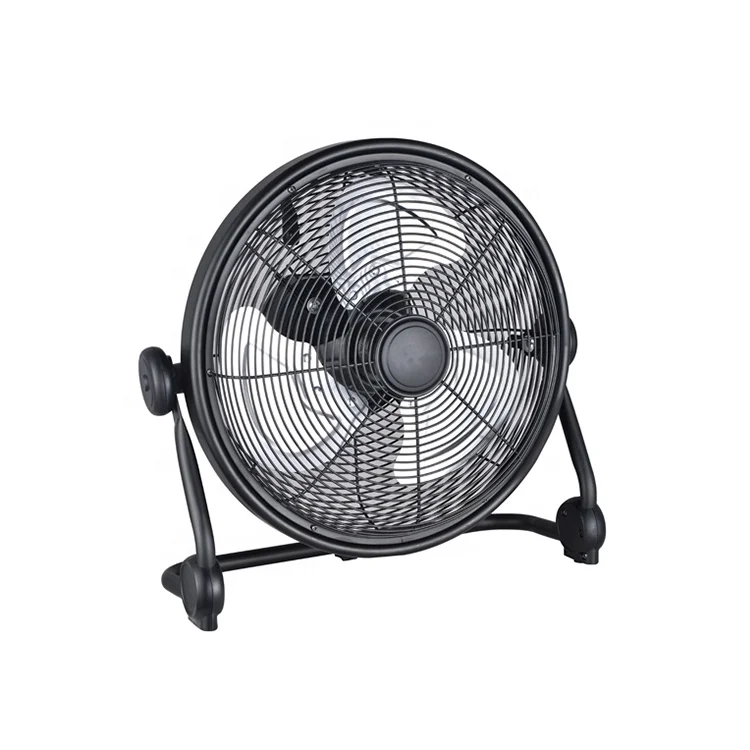 12 Inch Electric High Velocity Metal Industrial Floor Standing Fan 3 In ...