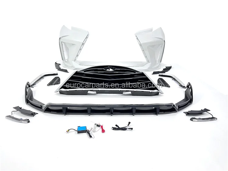 Upgrade Body Kit for Toyota Sienna (2010-2016) - Front Lip, Rear Bumper ...