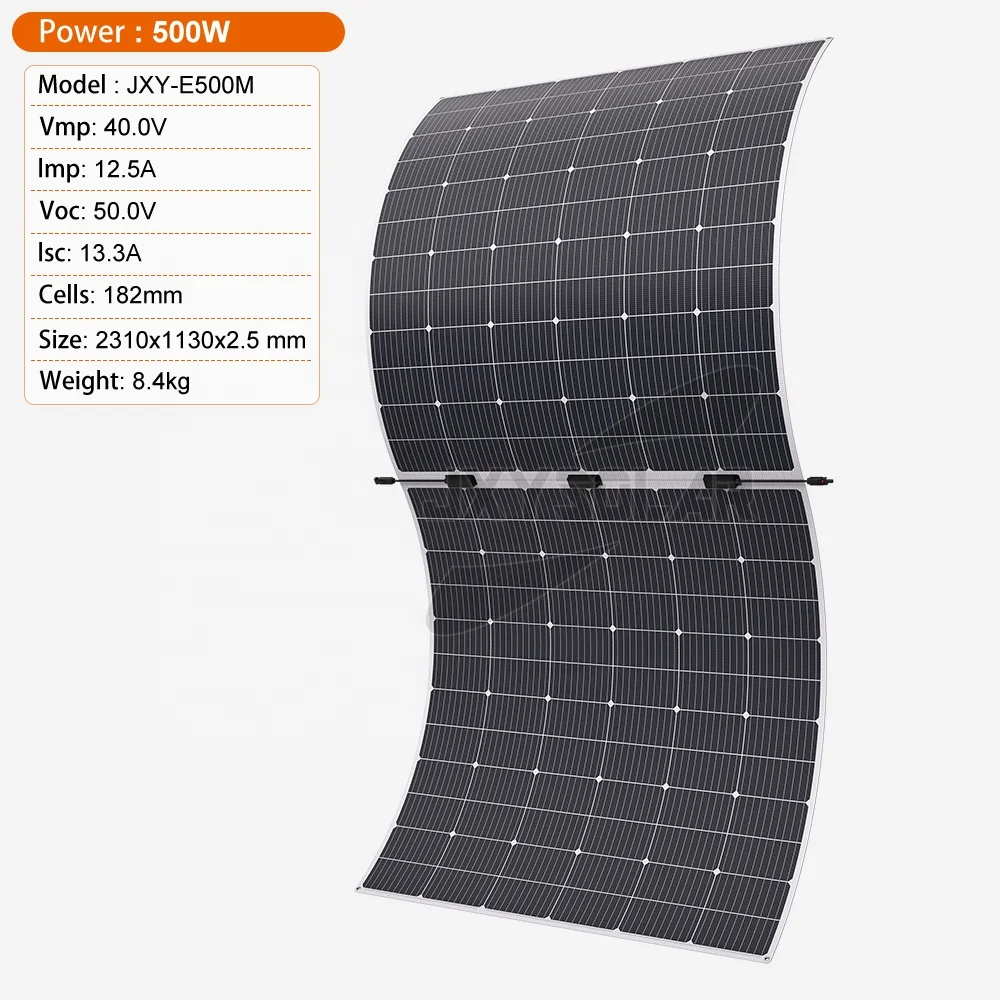 500 Watt 40 Volt Mono Cells Pro-grade Flexible Solar Panels For Home Rv ...