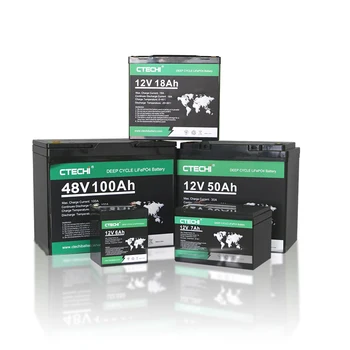 Customized Shoto Lifepo4 Lithium Ion Battery 12v 100ah 150ah 200ah For ...