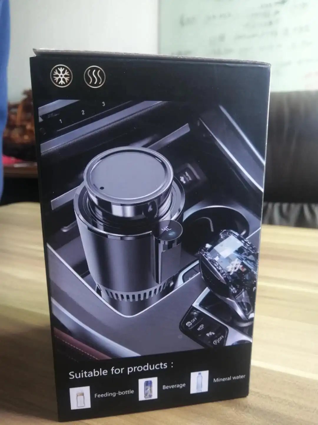 Auto Fast Hot/cold Cup Holder Cooling Heating Water Milk Car Cups ...