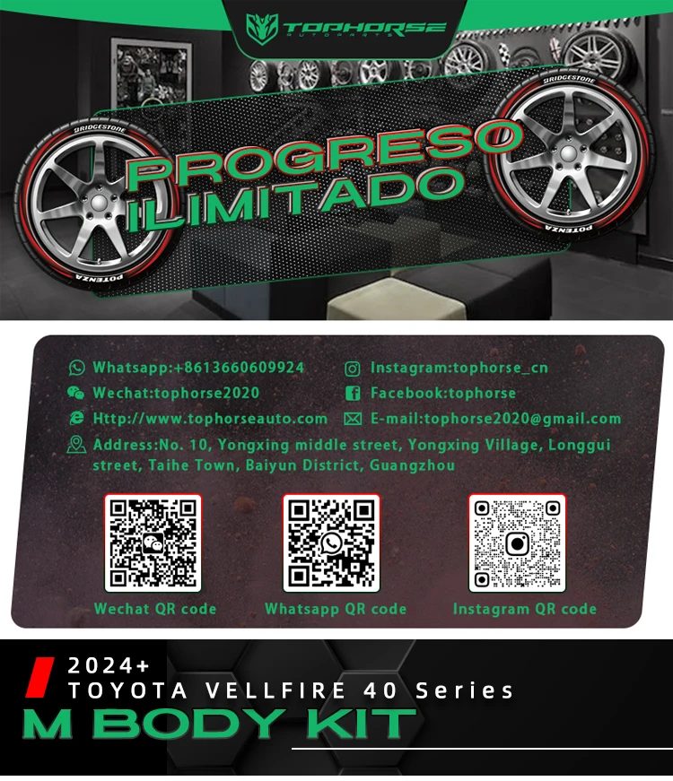 2024+ Modellista Body Kit for Toyota Vellfire 40 Series - Bumper, Side ...