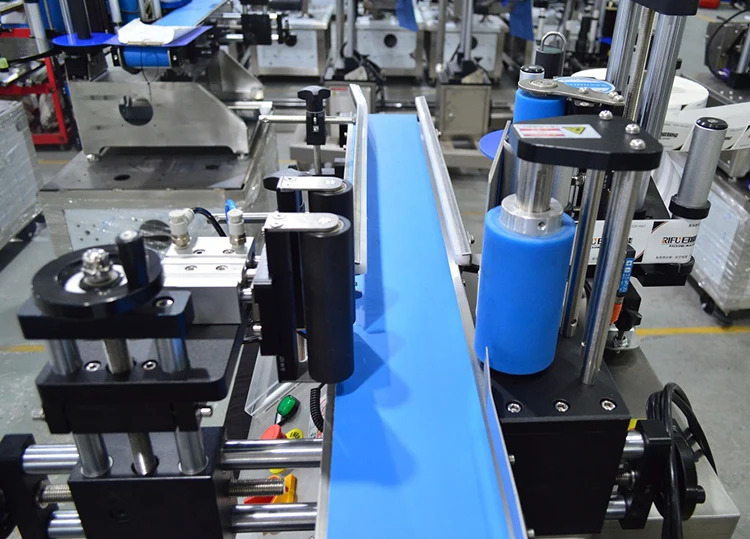 Auto Flat Top And Bottom Surface Labeling Machine Table Top Flat ...