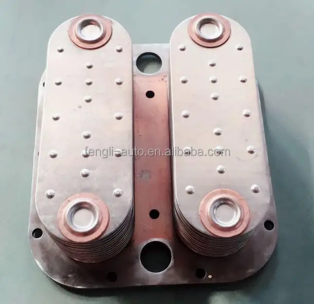 Detroit Diesel 8V92/736 Series Engine Oil Coolers - 8540460, 8547552