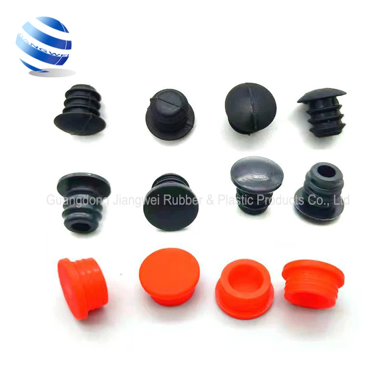 Vulcanized Thread Hole Screw Rubber Hole Plugs Stopper