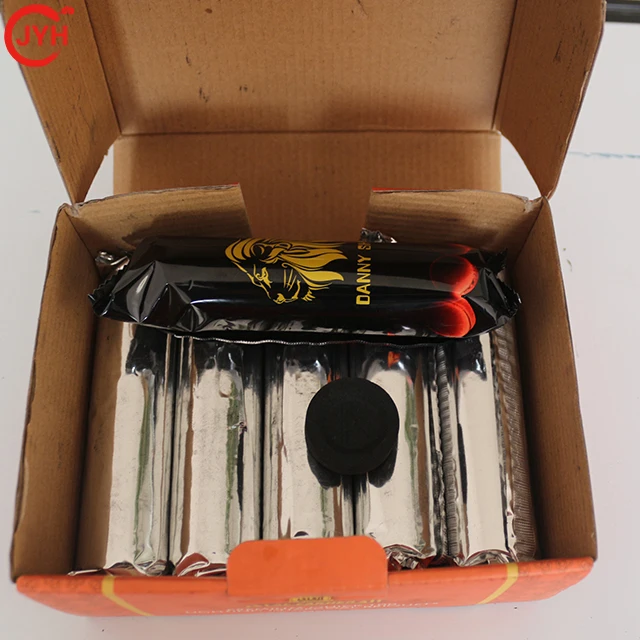 Oem Low Ash Quick Lighting Wood Natural Shisha Charcoal Tablets 33mm ...