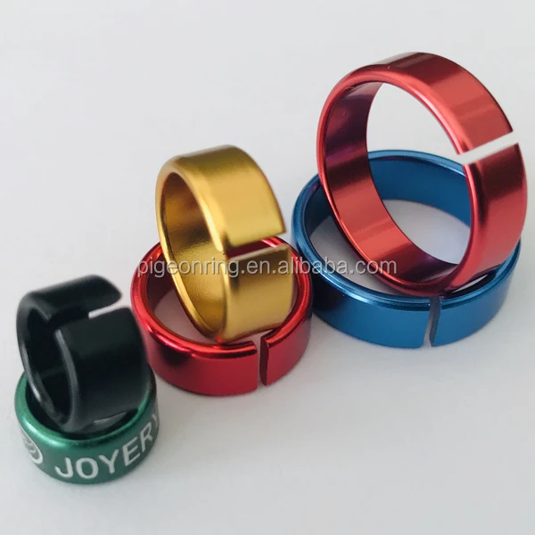 High Quality Open Version Aluminium Bird Bands Pigeon Rings Poultry Leg ...