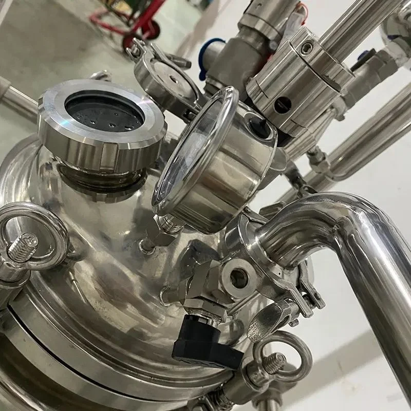 High Pressure Jacketed Stainless Steel Reactor 50l 100l 200l 5l 10l 20l ...