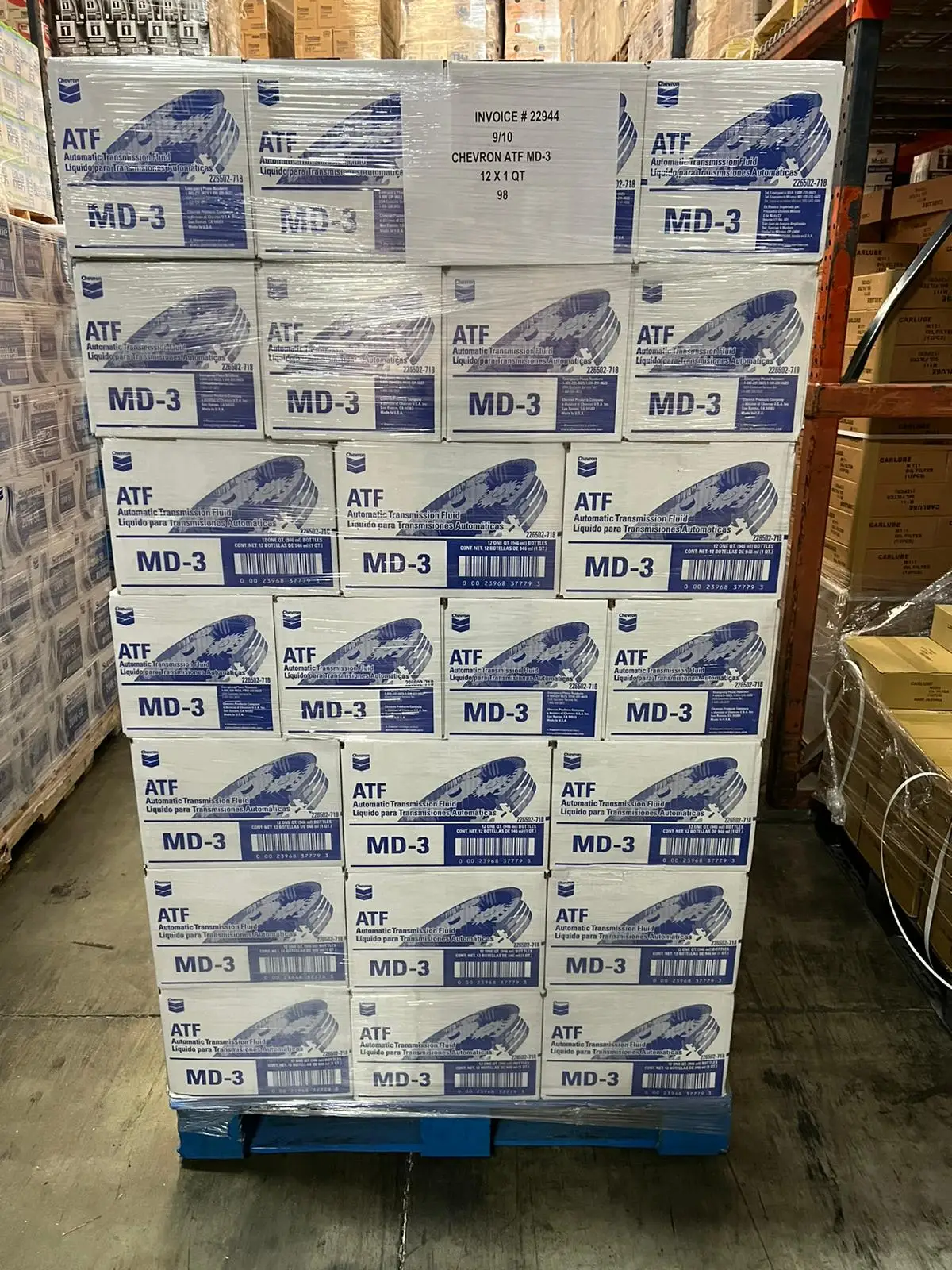 Chevron Automatic Transmission Fluid Atf Md-3 1 Quart Package - Buy ...