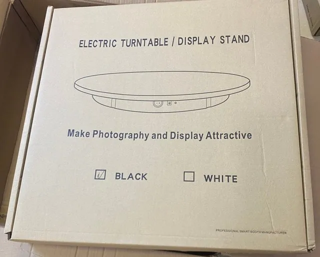 Max 60kg Load Turntable 100kg Motorized Photography Rotating Display ...