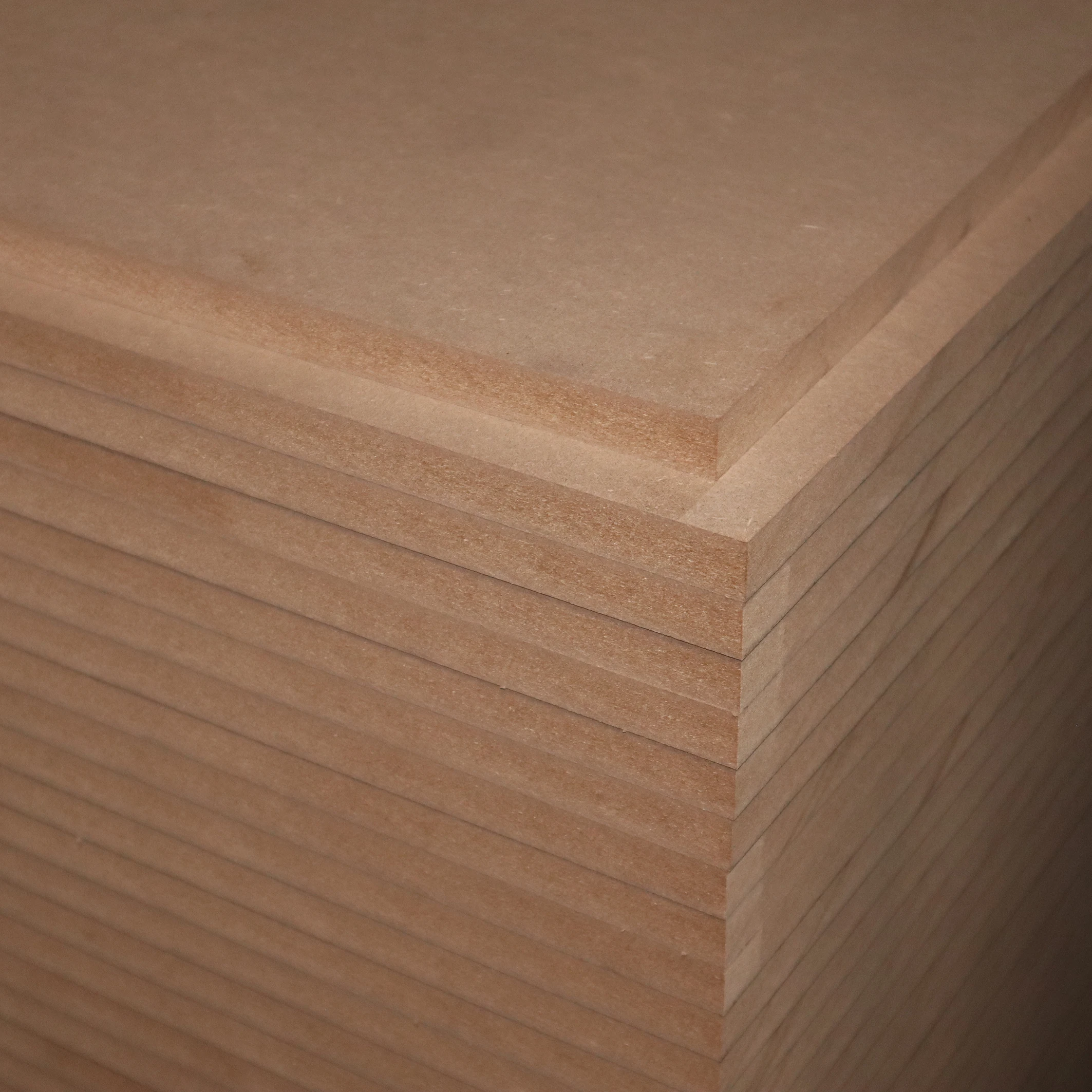 18mm Melamine Faced Medium Density Mdf Board Fiberboard For Kitchen Cabinet Door - Buy Mdf Board ...