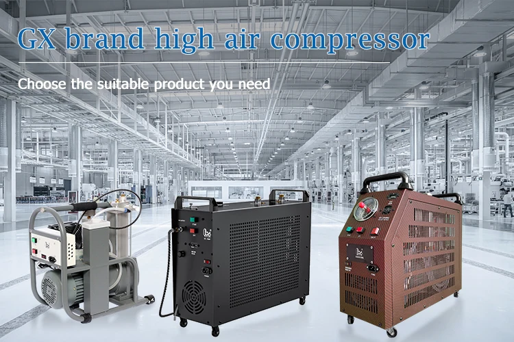 Gx 496bar Pcp Air Compressor Transformer 7200psi 110v/220v Portable ...