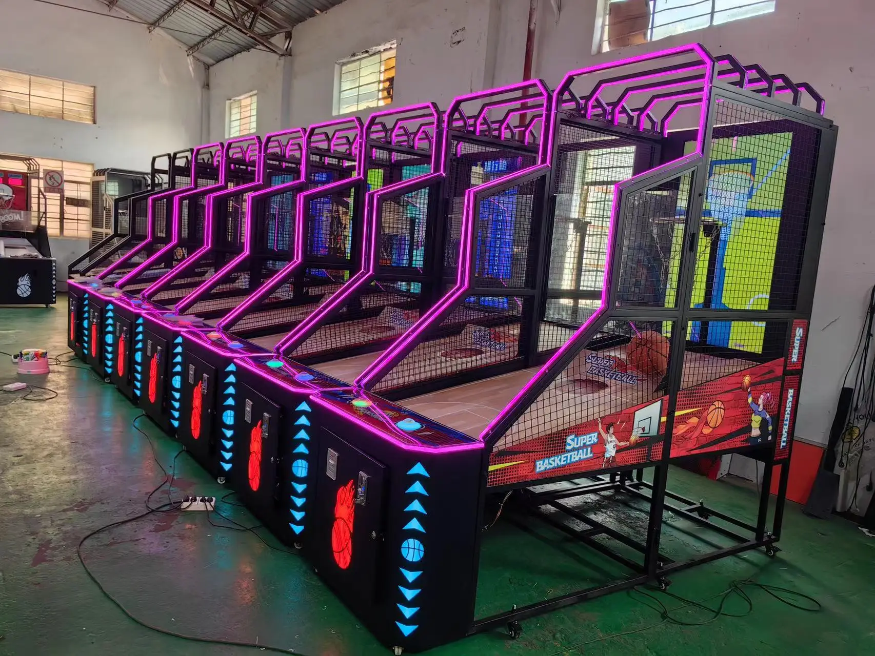 Hot Sale Street Hoops Automatic Electronic Buy Coin Operated Shooting ...