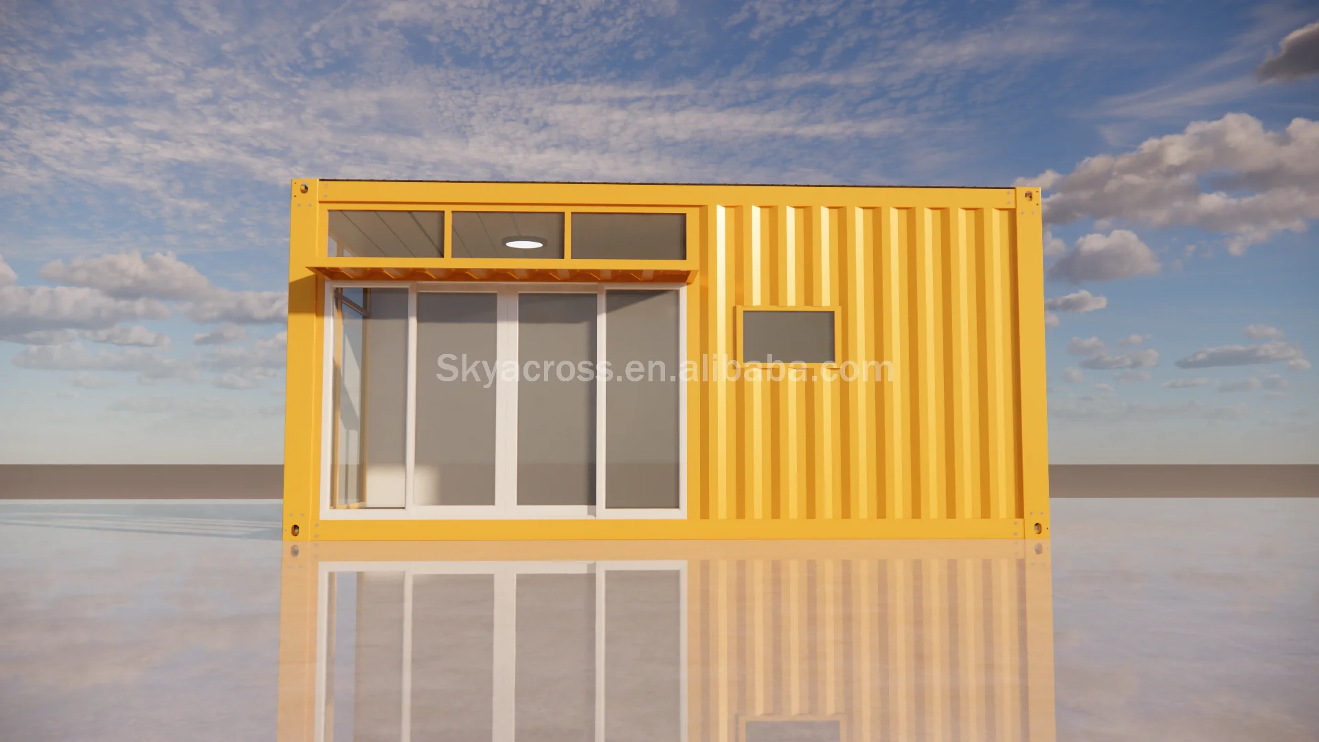 Maisons de conteneurs pliables préfabriquées, maison pliante, bureau ...