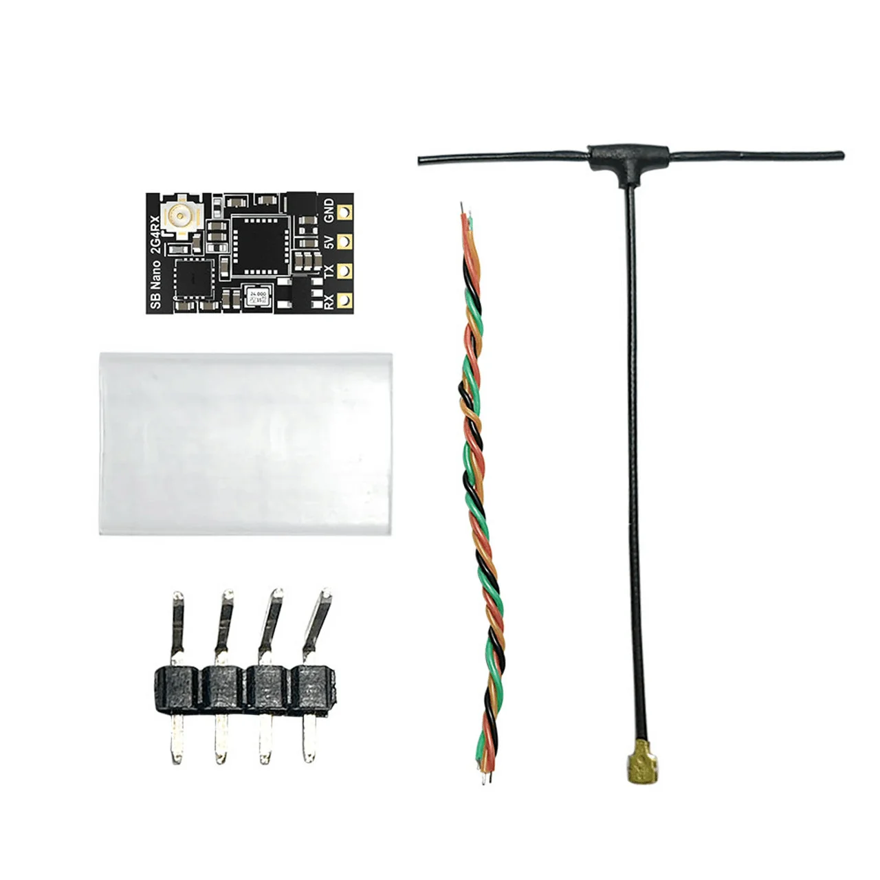 Speedybee Nano 2.4g Expresslrs Elrs Receiver 2.4ghz 100mw 5v For Rc Ffv ...