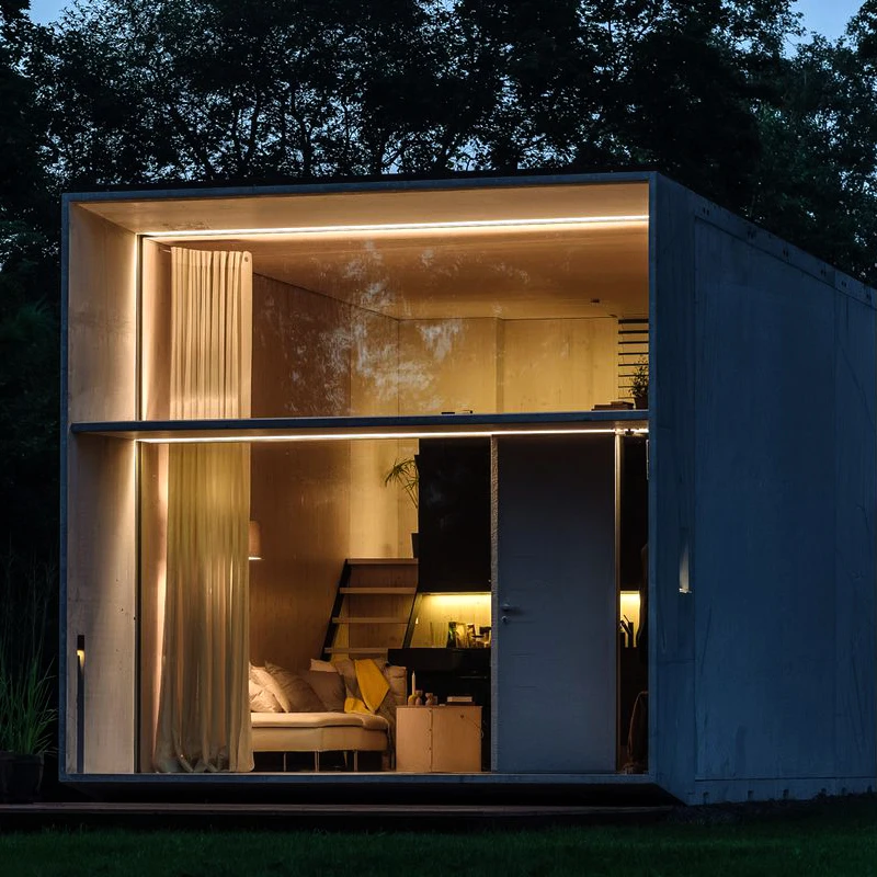 38 M2 Model E7 Solar Capsule House With 2 Bedroom/kitchen/bathroom ...