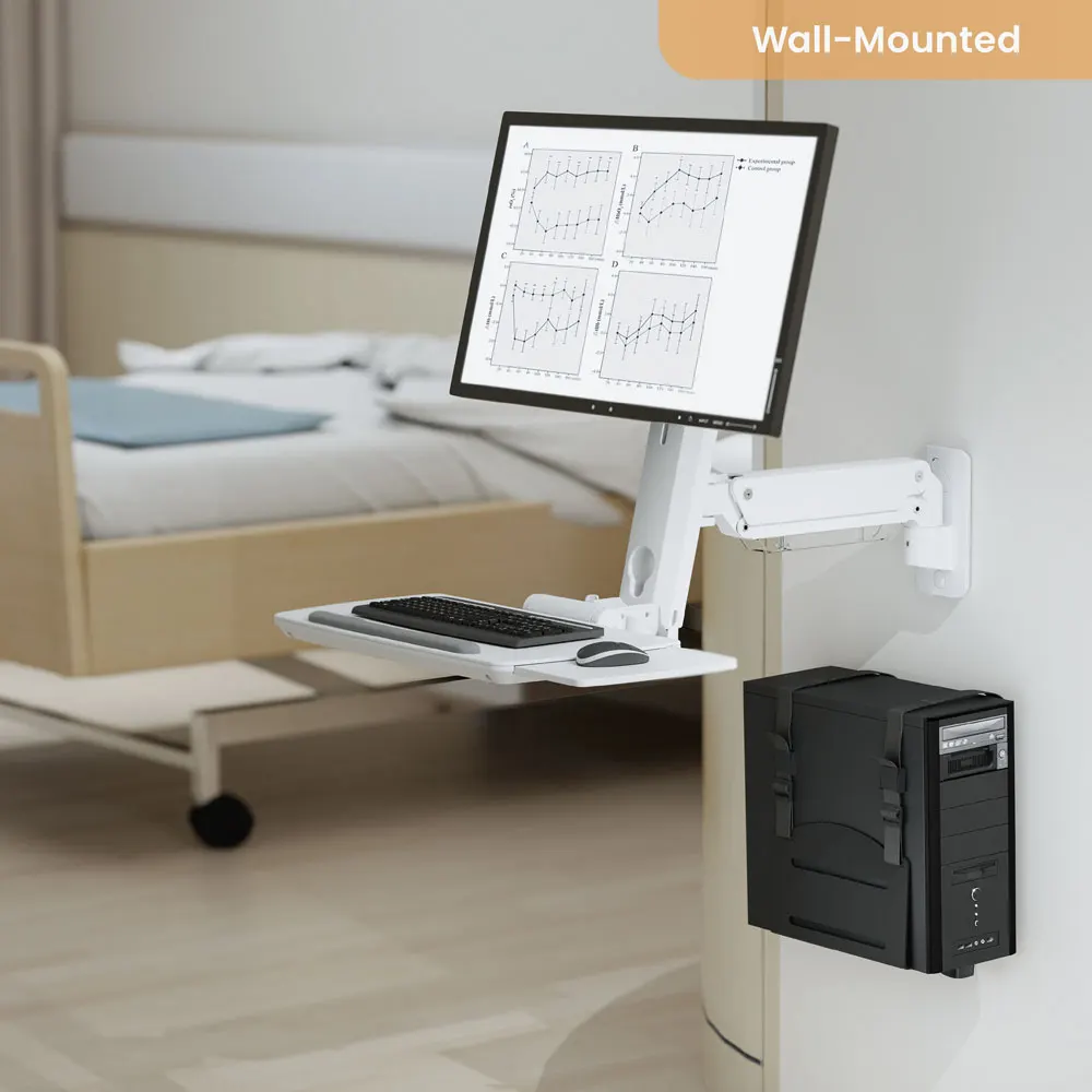 Versatile Medical CPU Mount CPU Mount Bracket Computer Tower Holder for ...