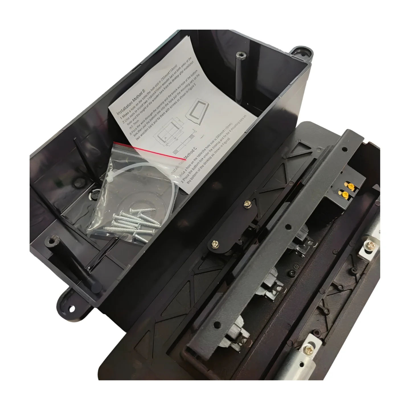 Factory Multimedia Pop-Up Outlet Desk Tabletop Hidden Socket with 4 AC ...