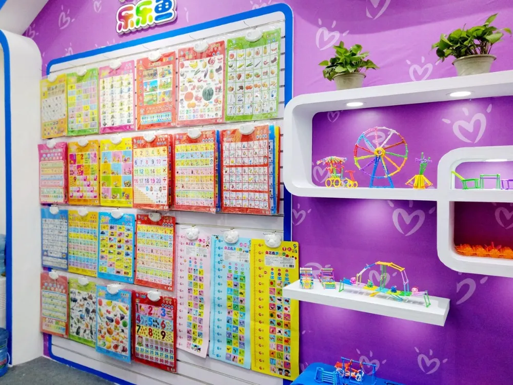 English Talking Chart Wall Chart for Children Education ABC Alphabet ...