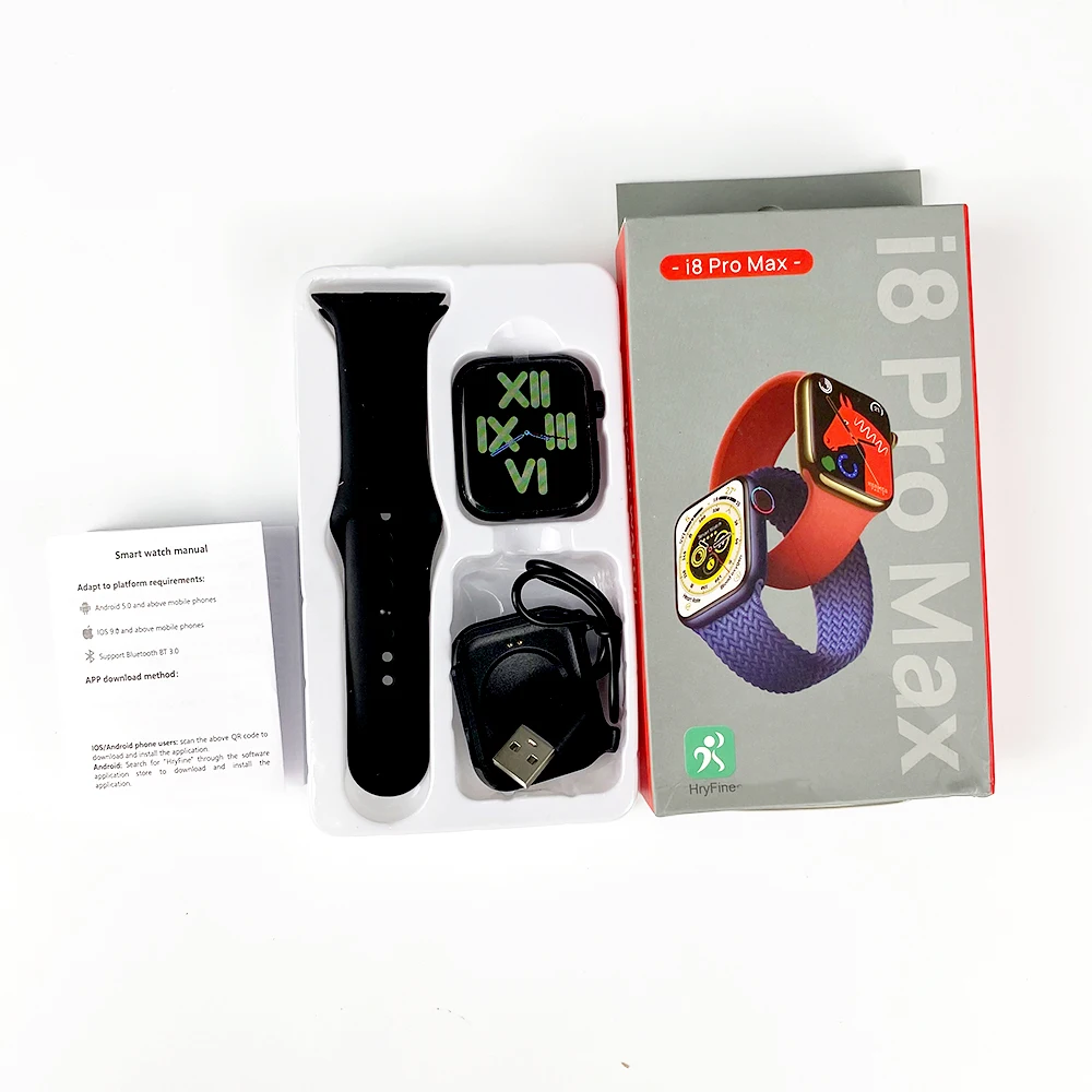 I8 Promax Smart Watch For Men Women Sport With Mobile Phone 1.75 Inch ...