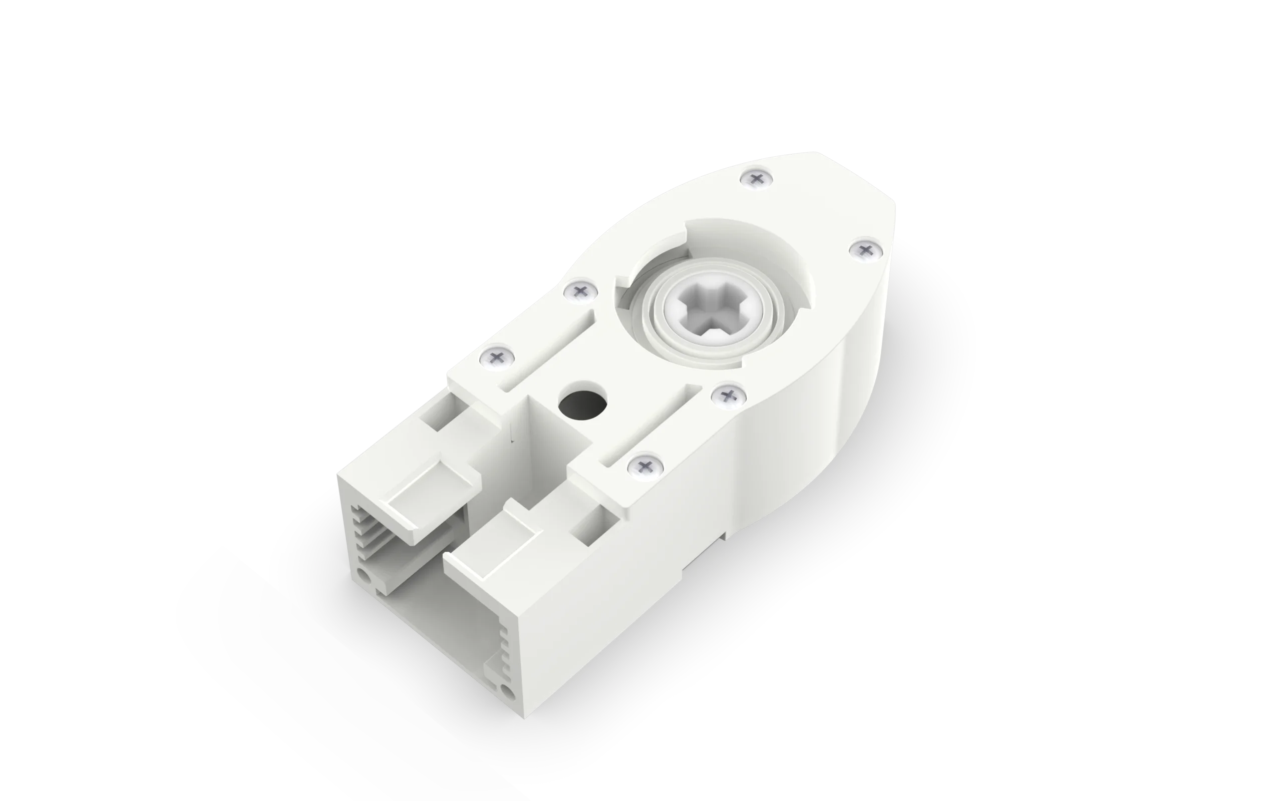 Poyal Customized Heavy Duty Electric Motorized Curtain Track Smart Tuya ...