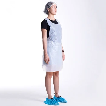 Wholesale Personal Cleaning Apron Disposable Apron Corn Starch ...