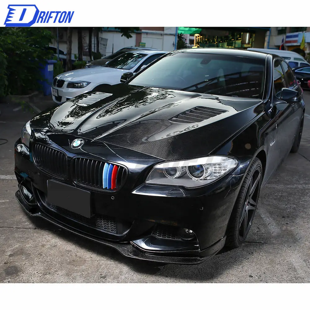 Hm Style Carbon Fiber Hood For Bmw 5 Series F10 F11 F07 M5 Engine ...
