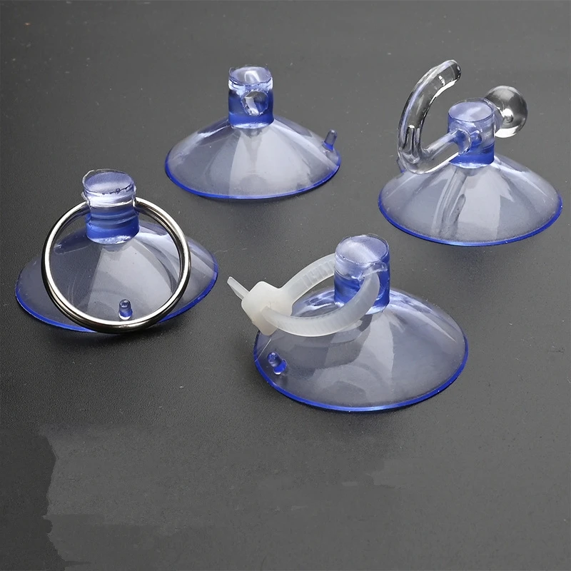 20mm To 80mm Plastic Rubber Suction Cup With Hook Display - Buy Suction ...