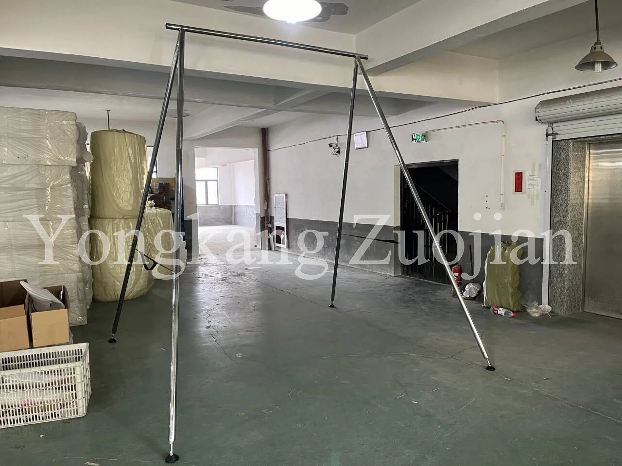 Height Adjustable Aerial Yoga Swing Frame - Fitness Rig