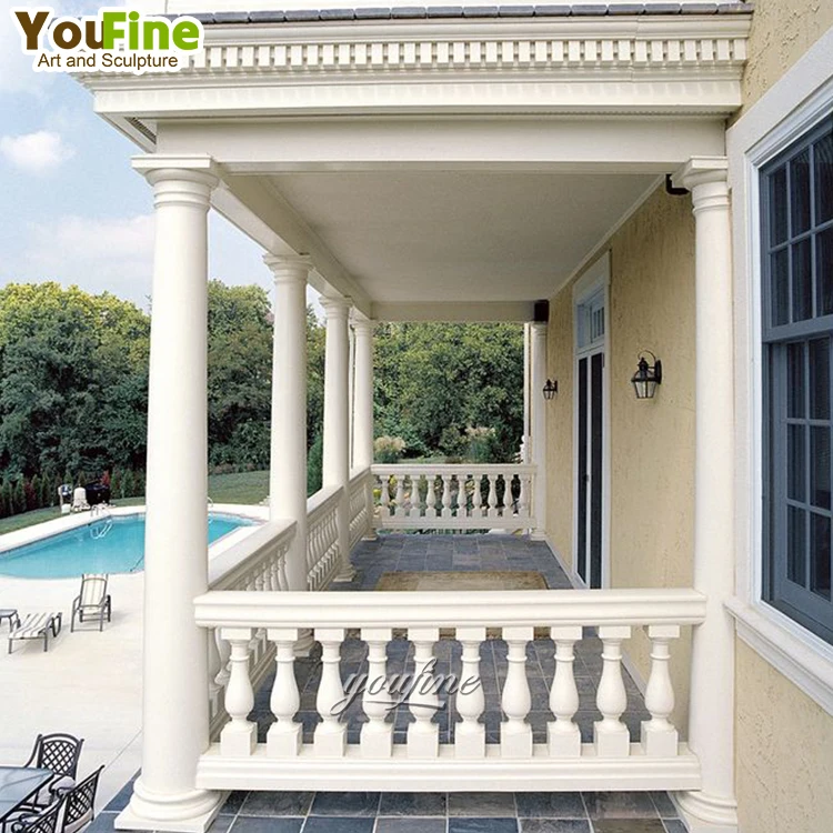 Roman Style Stone Pillars Classic Design Marble Architectural Column ...