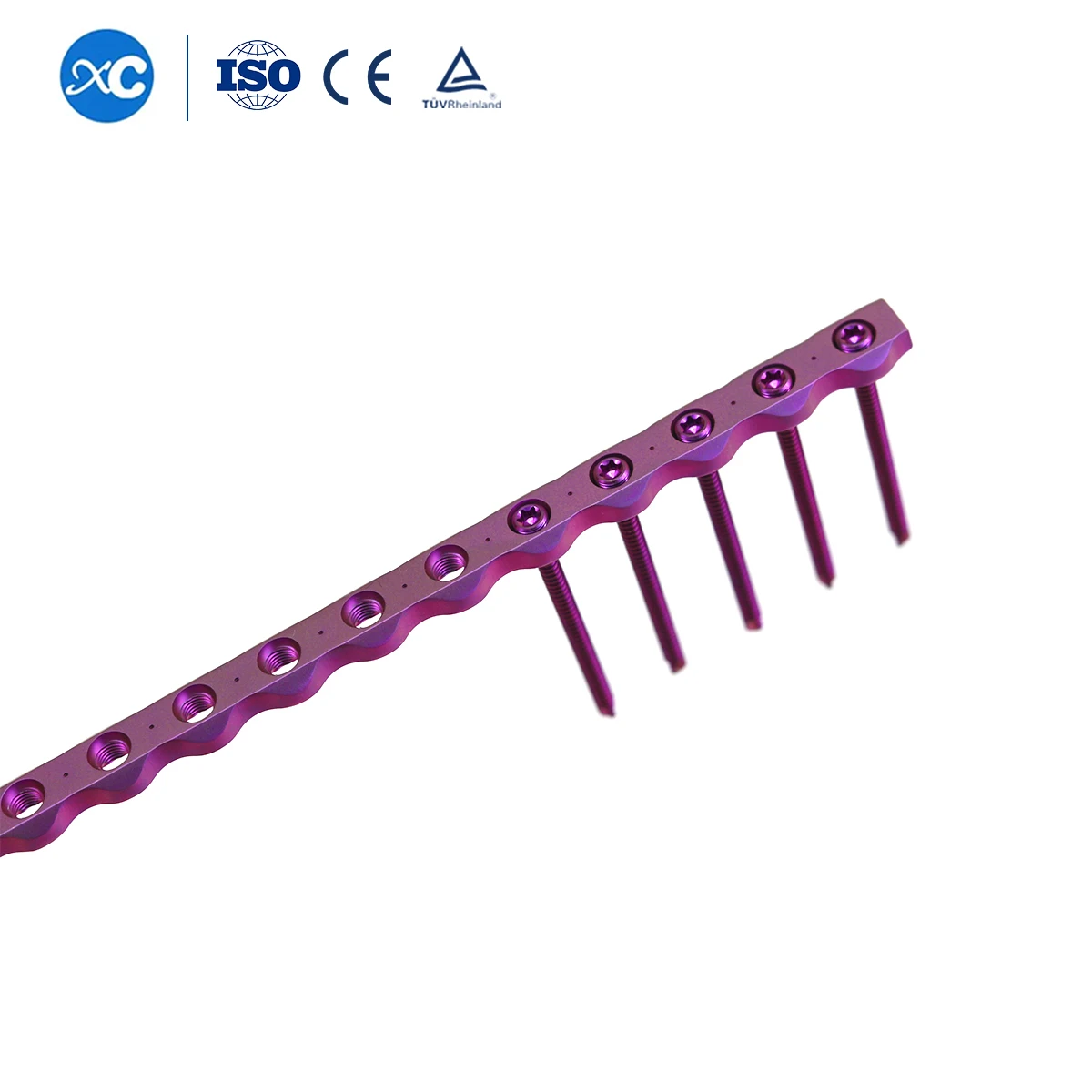 Titanium Alps Ao Reconstruction Locking Plate With Locking Screws For ...