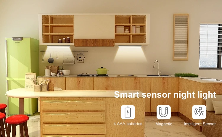 Usb Wireless Led Motion Sensor Light Closet Lights Cabinet Lights With ...