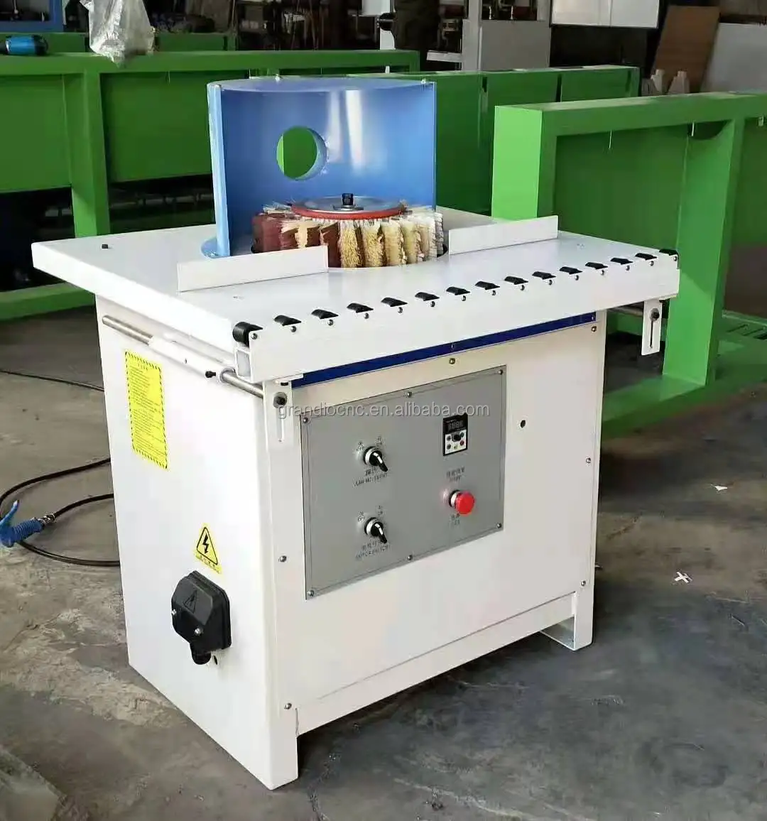 Mini Portable Wood Rod Polishing Machine Horizontal 2 Axis Sanding ...