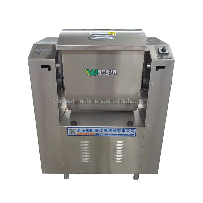 15kg/25kg/50kg/75kg Flour Bread Dough Mixer Noodle Spiral Mixer Kitchen ...