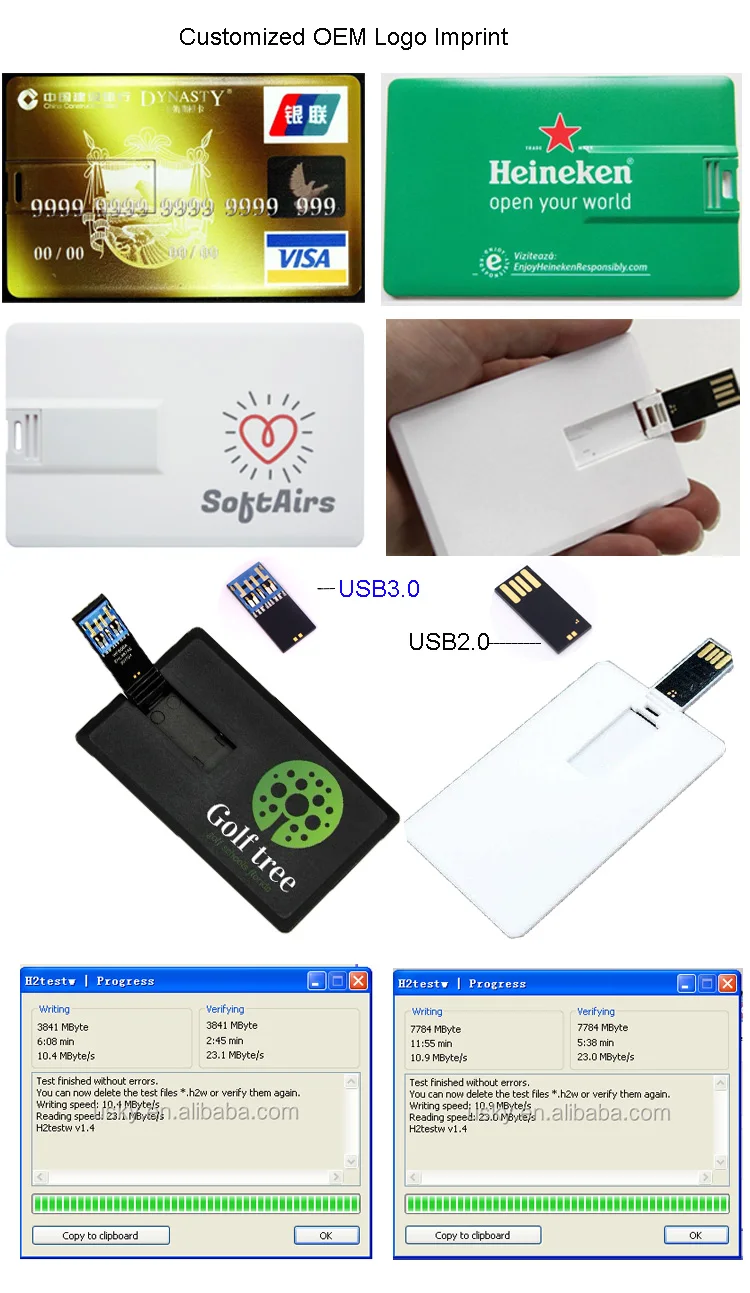 Business Card Usb 2.0 Full Color Printing Popular Gift Advertising 8gb ...