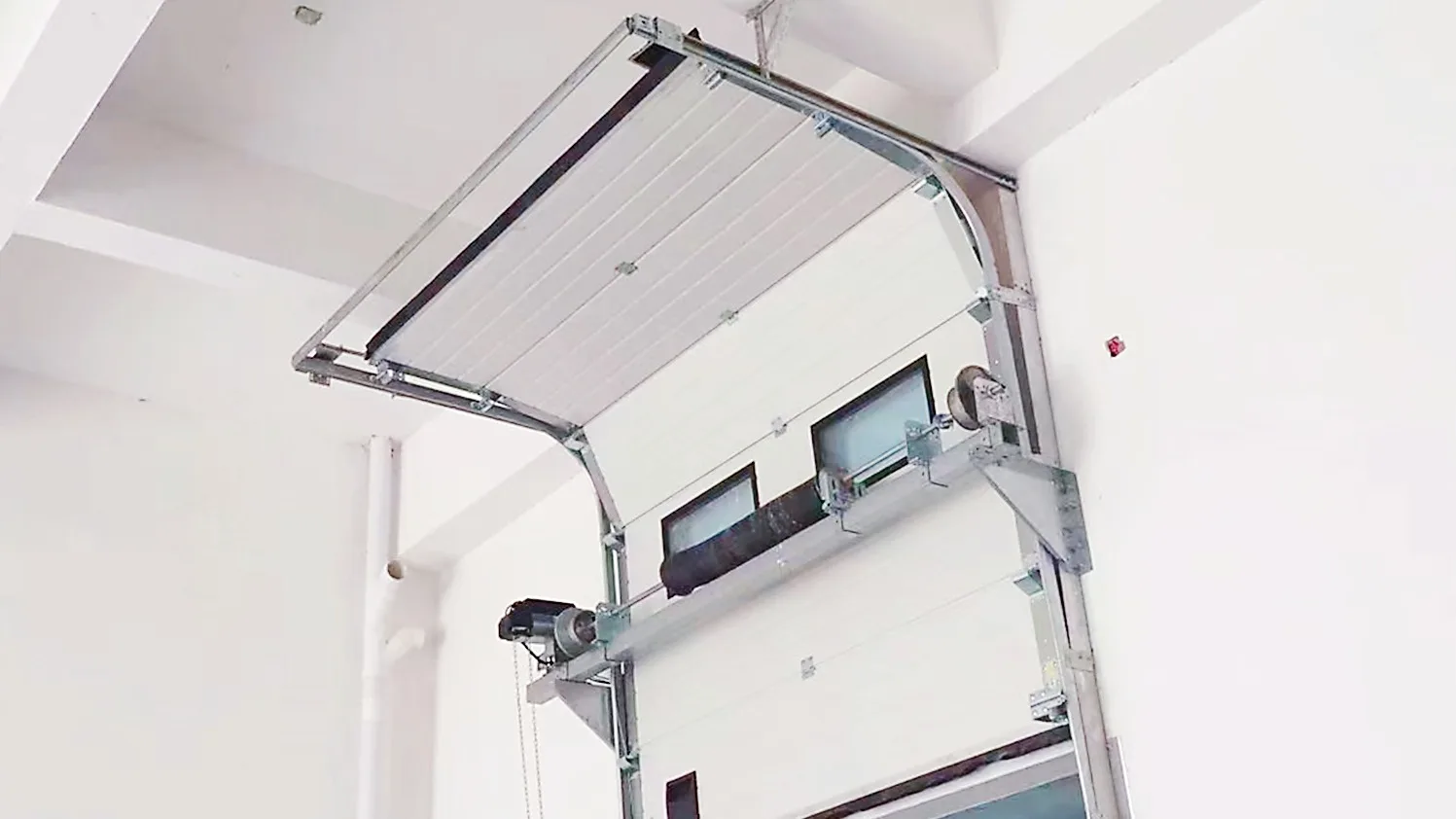 Industrial Automatic Overhead Vertical Lift Sliding Roll Up Vertical ...