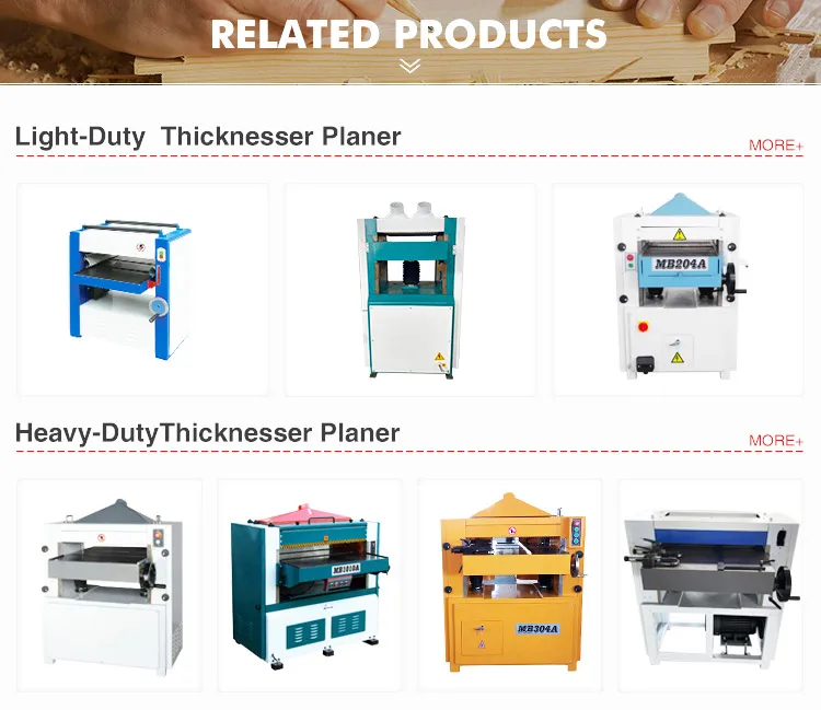 Woodworking Planer - Precision Thicknesser with Optional Knife