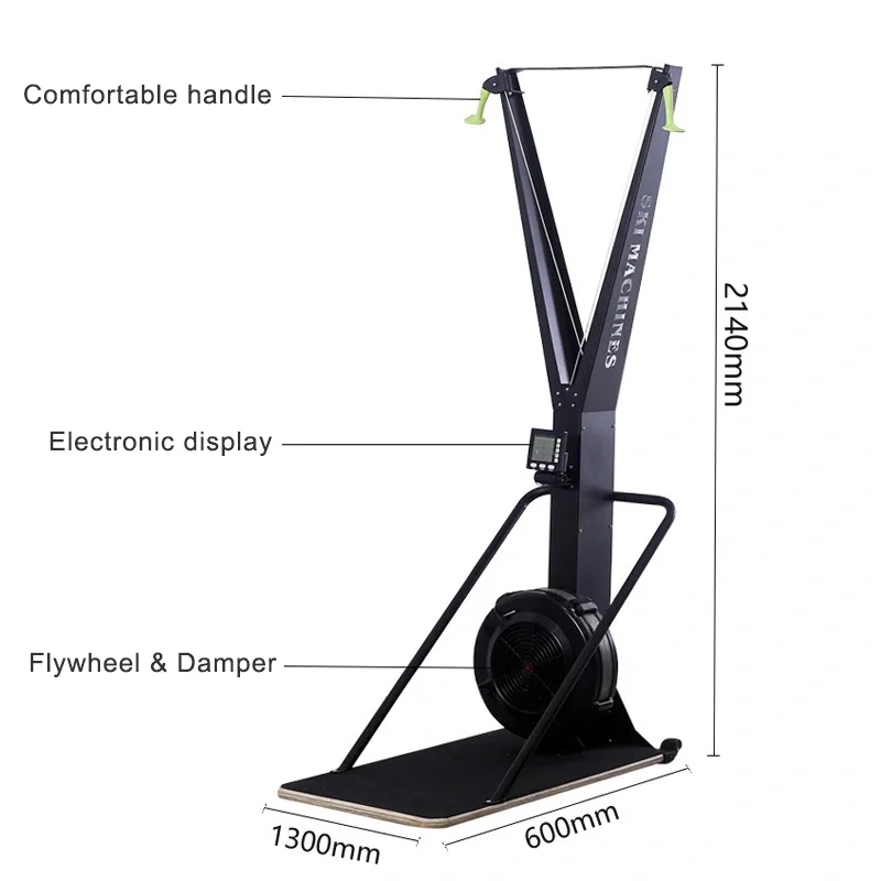 Premium Commercial Gym Equipment Cardio Exercise Ski Rower Rowing ...