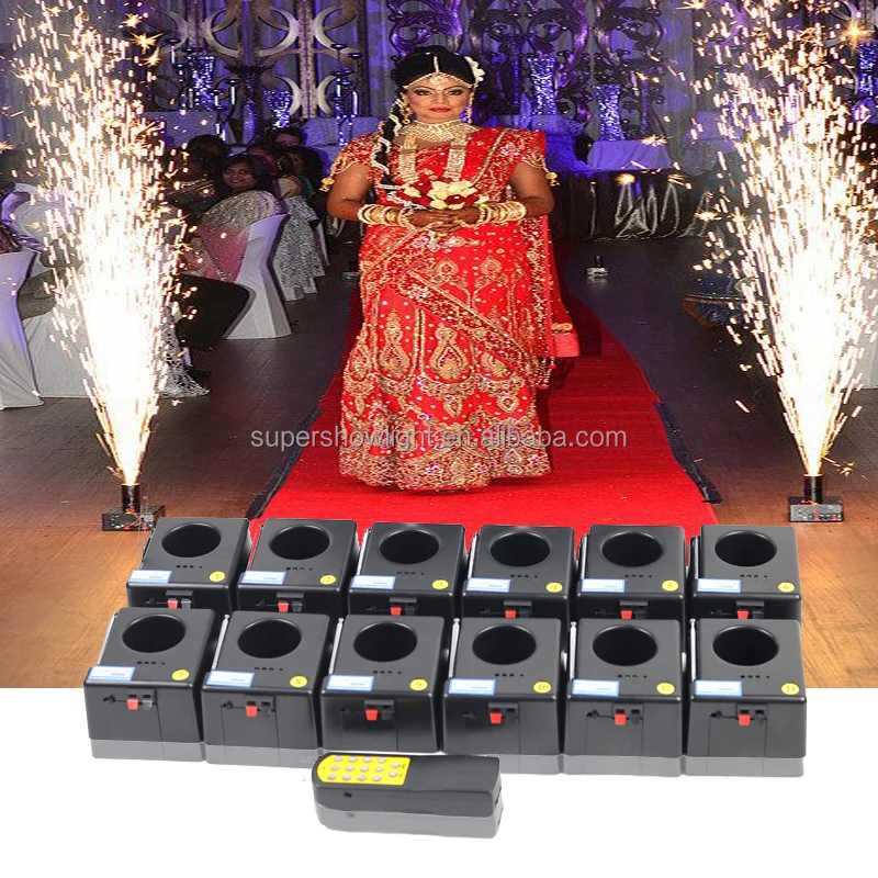 Cold Sparkler Machine with Wireless Control System for Weddings ...